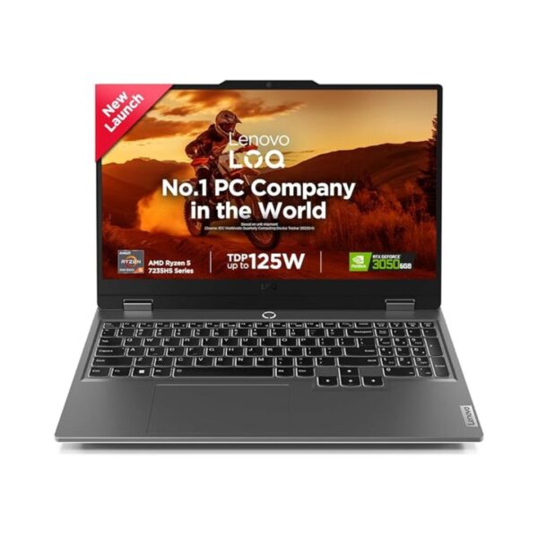 Lenovo LOQ AMD Ryzen 5 7235HS 83JC00EFIN Gaming Laptop/24GB RAM & 512GB ...